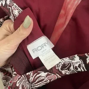 Rory USA | Dresses | Rory Usa Vintage Metallic Pin Up Fit And Flare ...